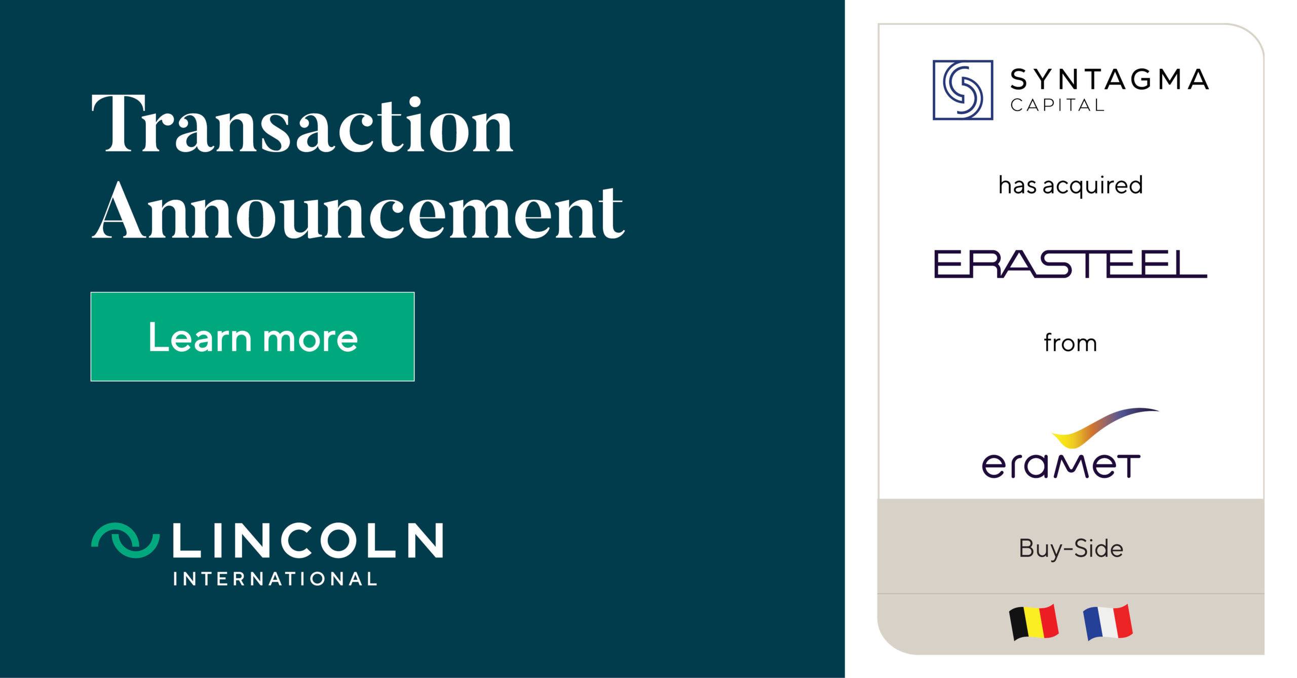 Syntagma Capital has acquired Erasteel from Eramet - Lincoln ...