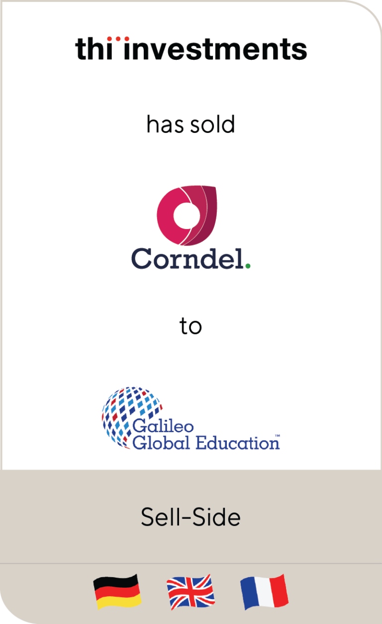THI Investments has sold Corndel to Galileo Global Education - Lincoln ...