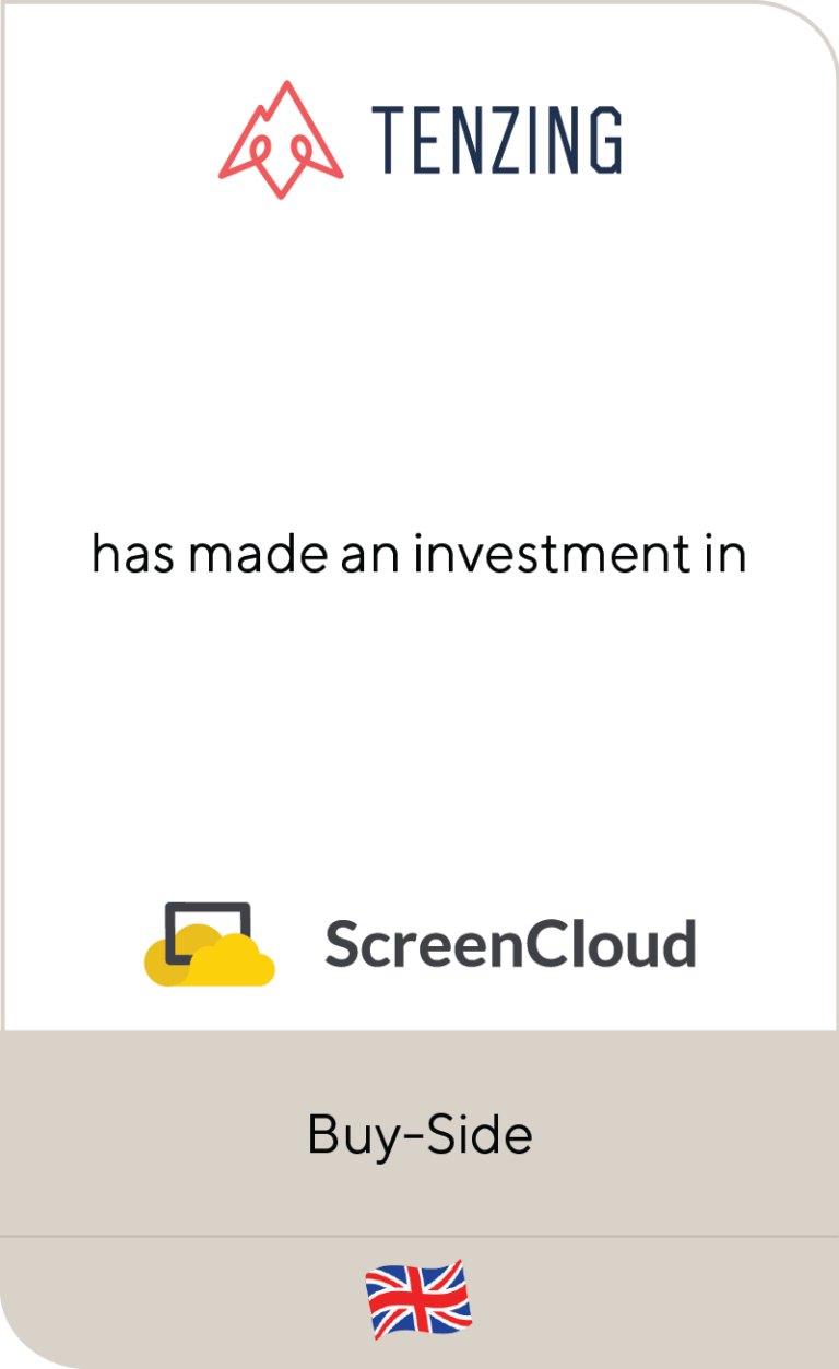Tenzing has made an investment in ScreenCloud - Lincoln International LLC