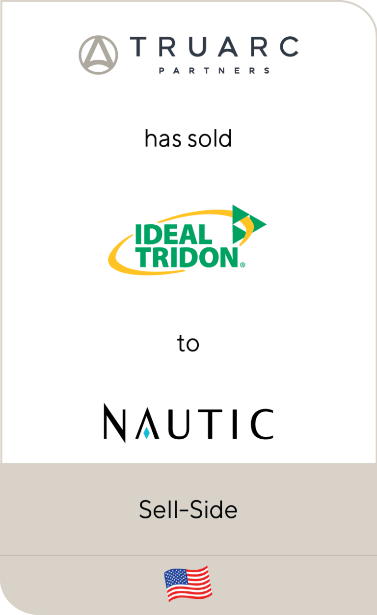 TruArc Partners has sold Ideal Tridon to Nautic - Lincoln International LLC