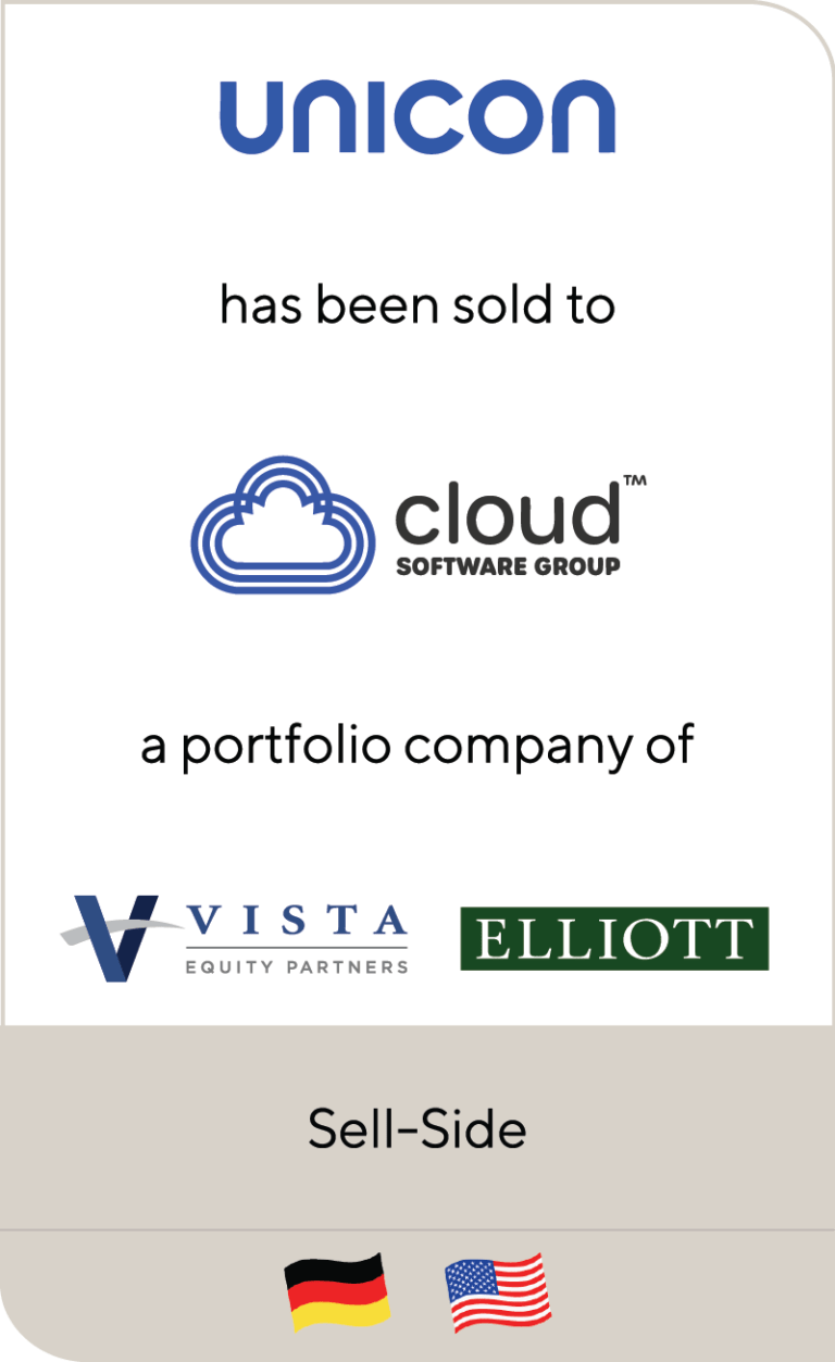 Unicon has been sold to Cloud Software Group - Lincoln International LLC