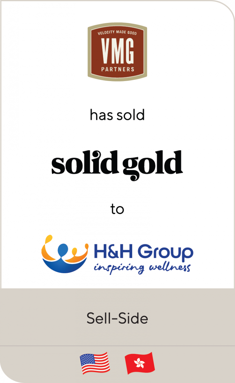 VMG Partners has sold Solid Gold to Health and Happiness Group ...
