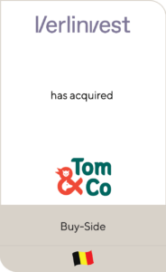 Verlinvest has acquired Tom&Co - Lincoln International LLC